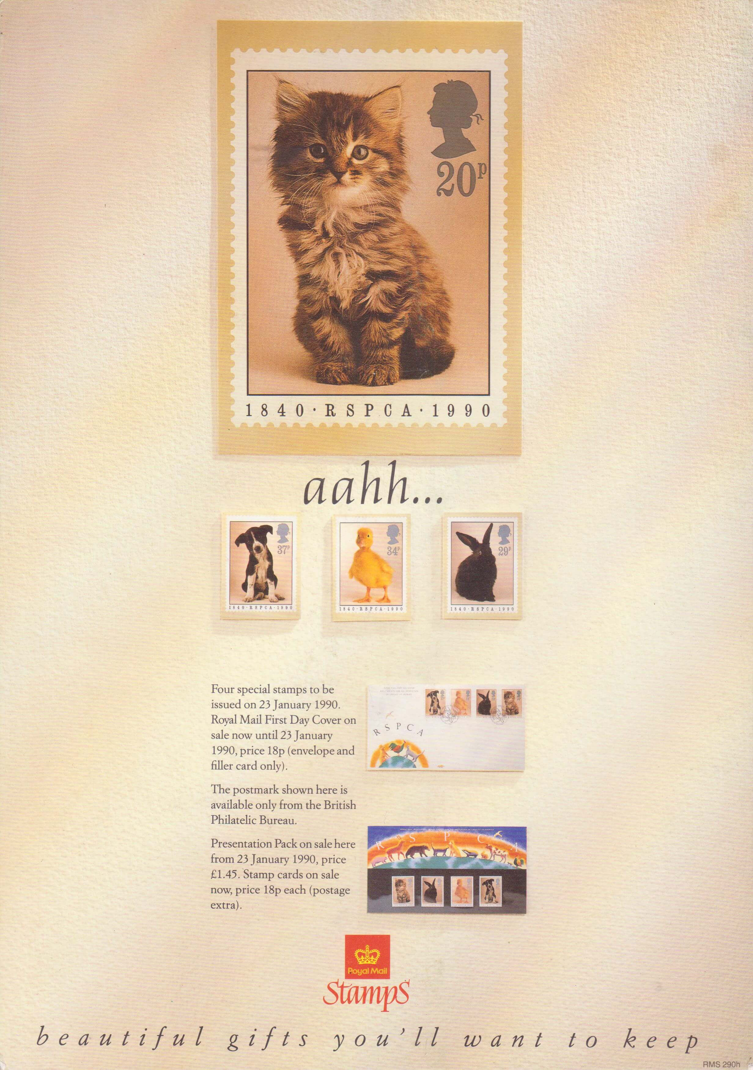 British Stamps for 1990 : Collect GB Stamps