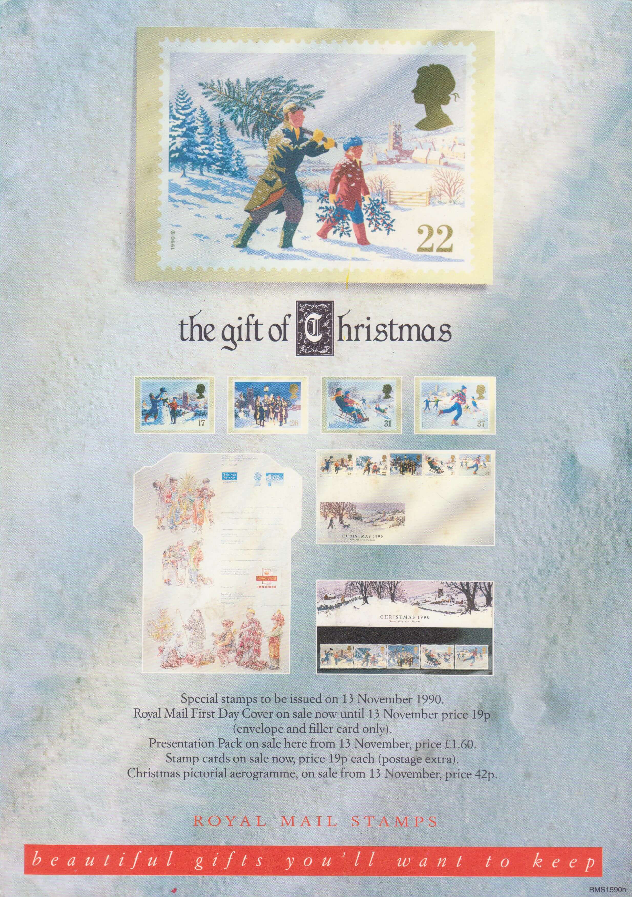 Posters for 1990 : Collect GB Stamps