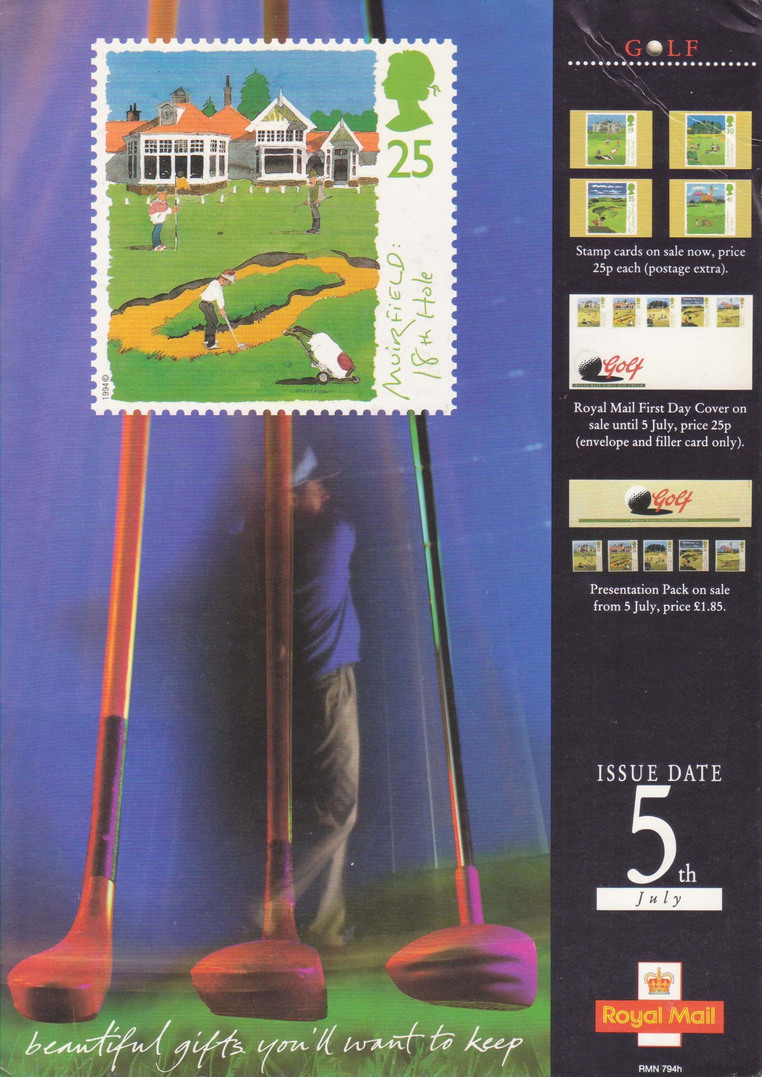 British Stamps for 1994 : Collect GB Stamps