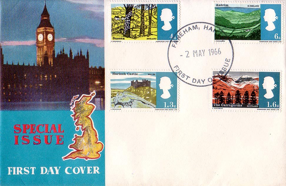 British Stamps for 1966 : Collect GB Stamps
