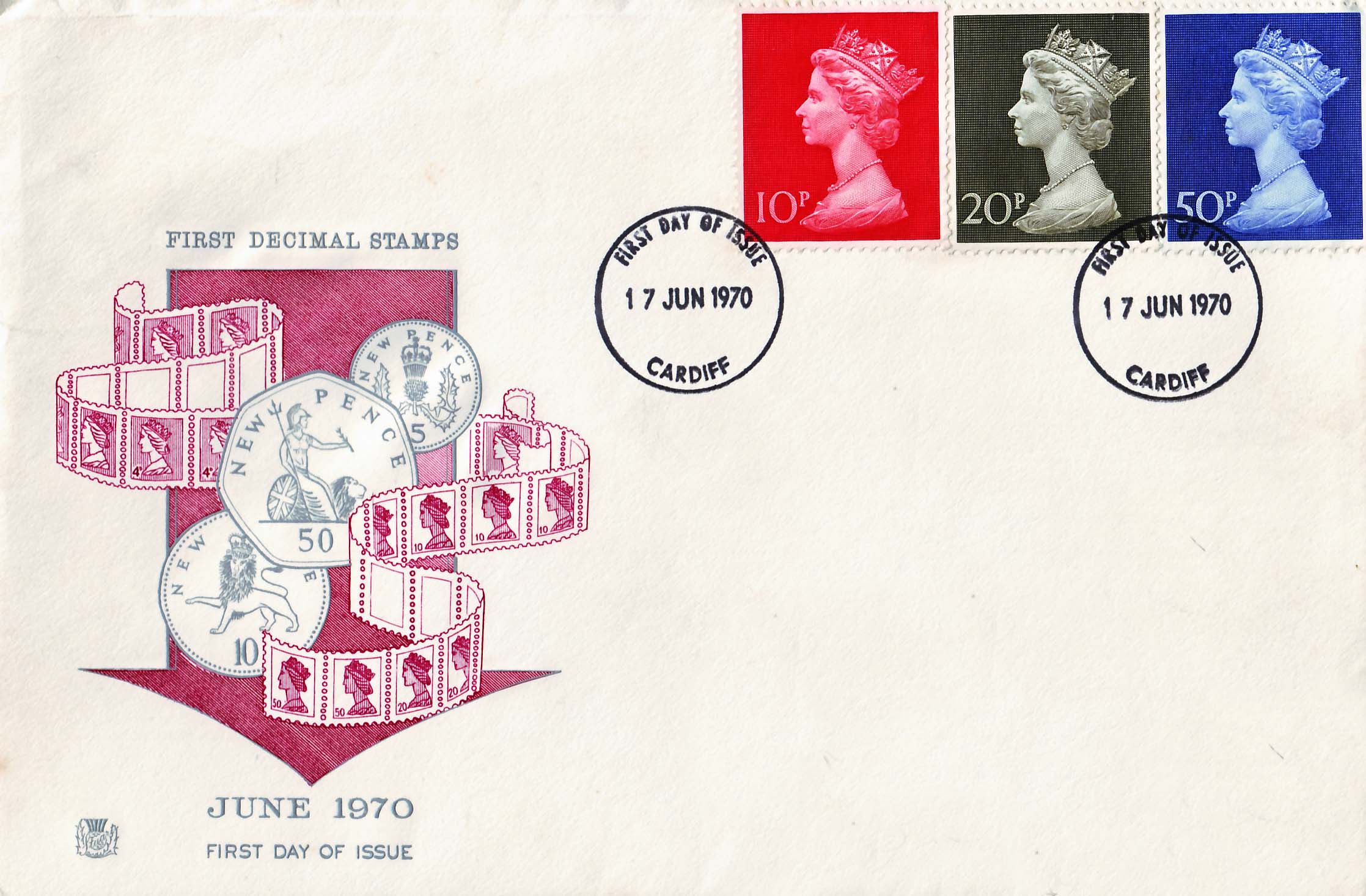 British Stamps for 1970 : Collect GB Stamps