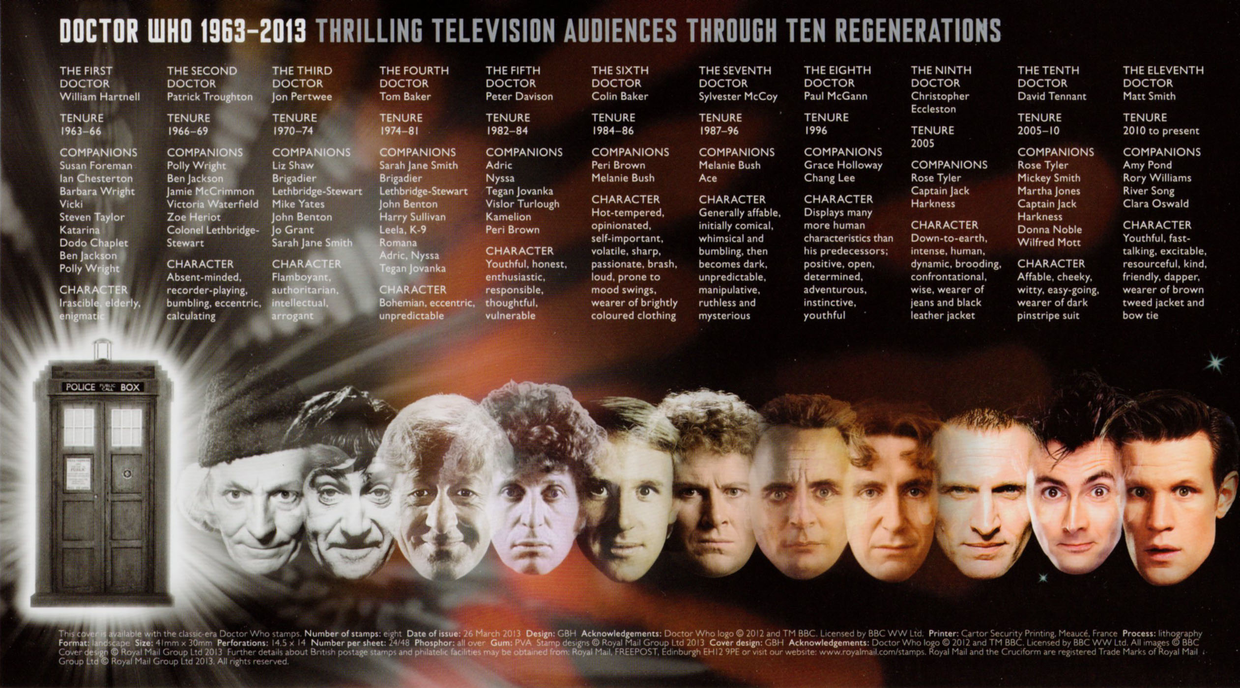 Doctor Who (2013) : Collect GB Stamps