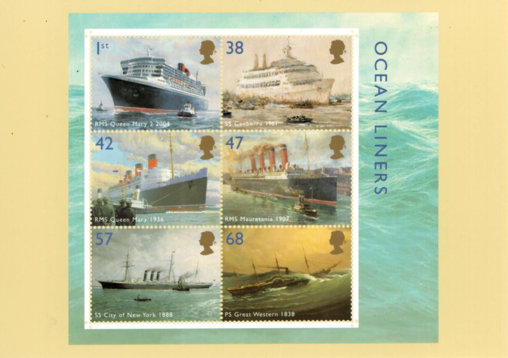 Ocean Liners (2004) : Collect GB Stamps